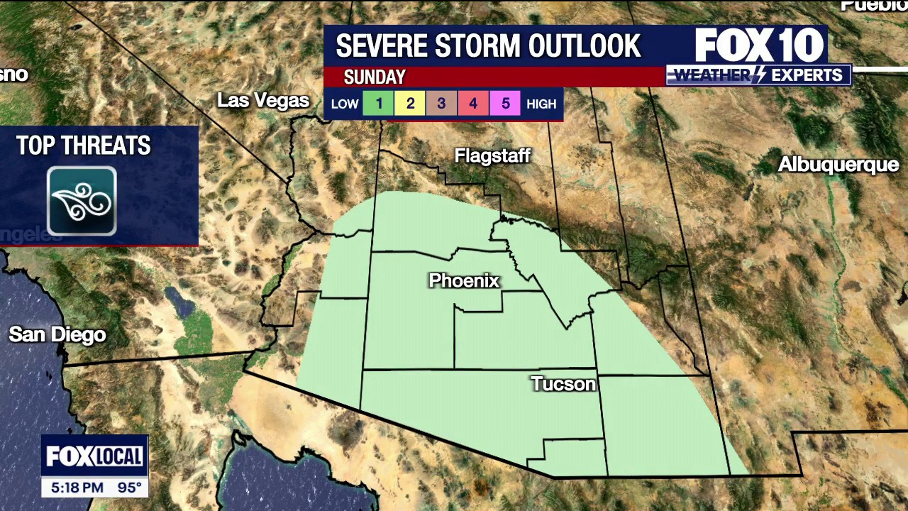 Arizona weather forecast: Highs dropping into the 90s this weekend in ...