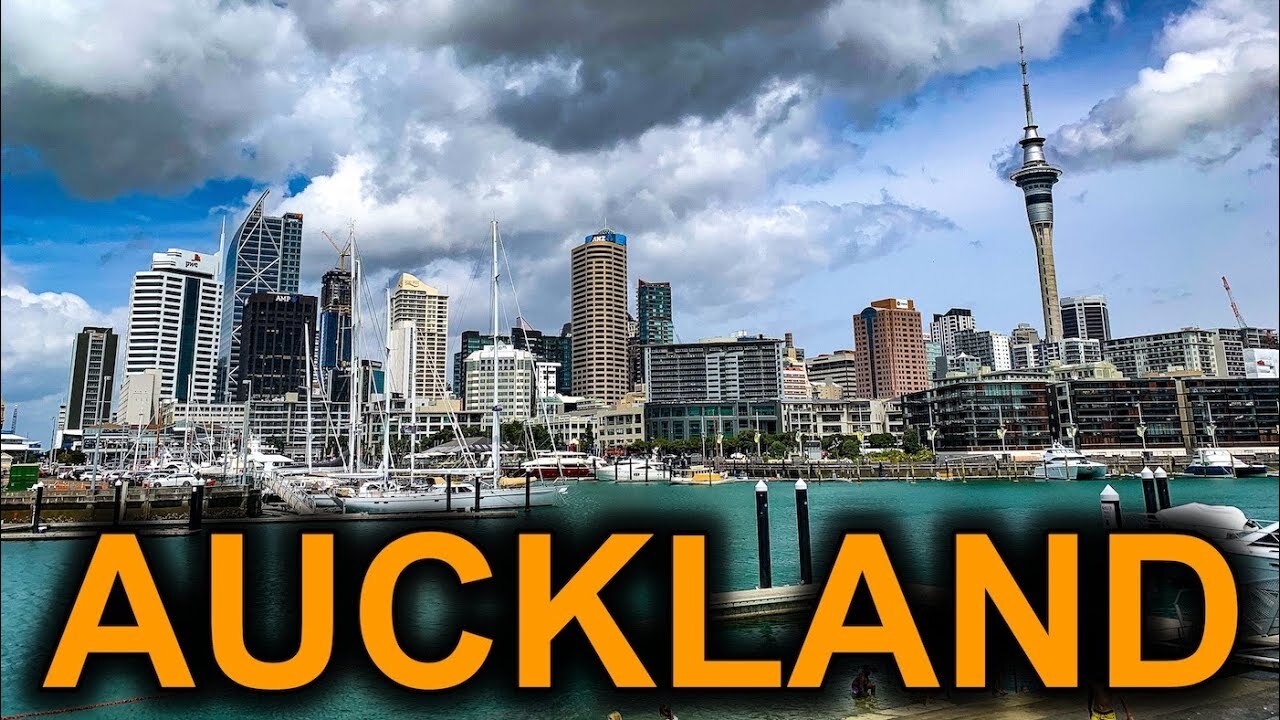 Auckland New Zealand travel tour 4K