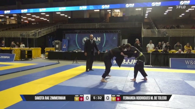 Fernanda Rodrigues M de Toledo vs Dakota Rae Zimmerman 2026 Pan Jiu ...
