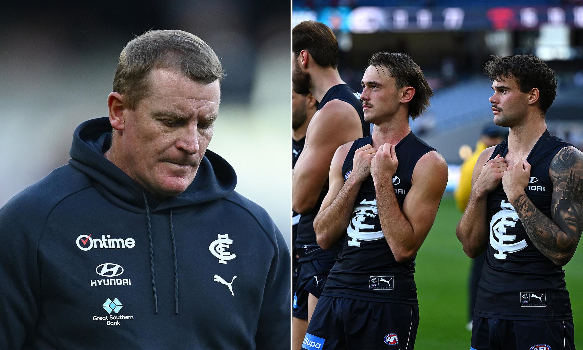 Fans' angry act says it all as 50,000 vent their fury after AFL team ...