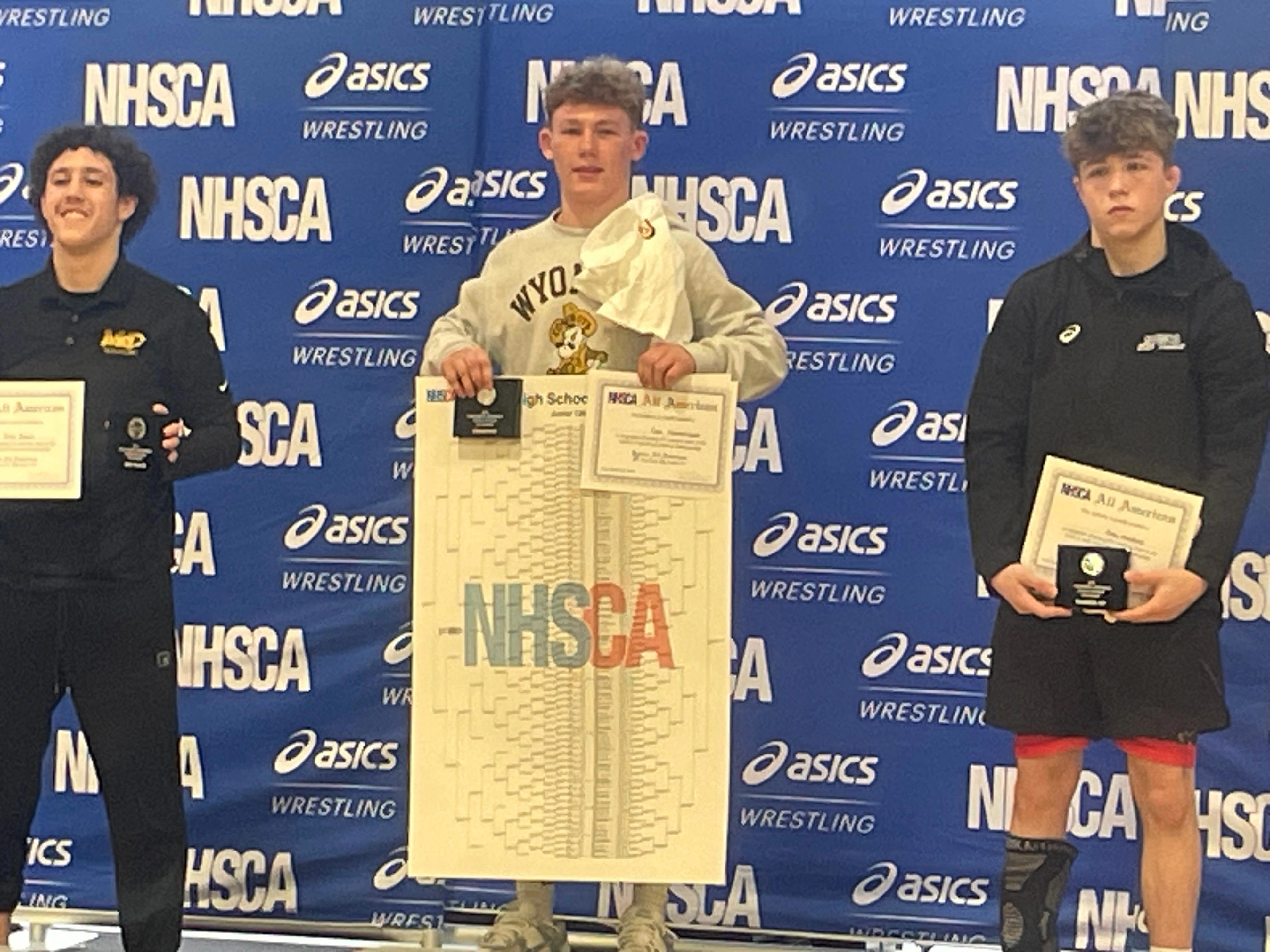 Great Falls High's Cael Floerchinger wins NHSCA national wrestling title