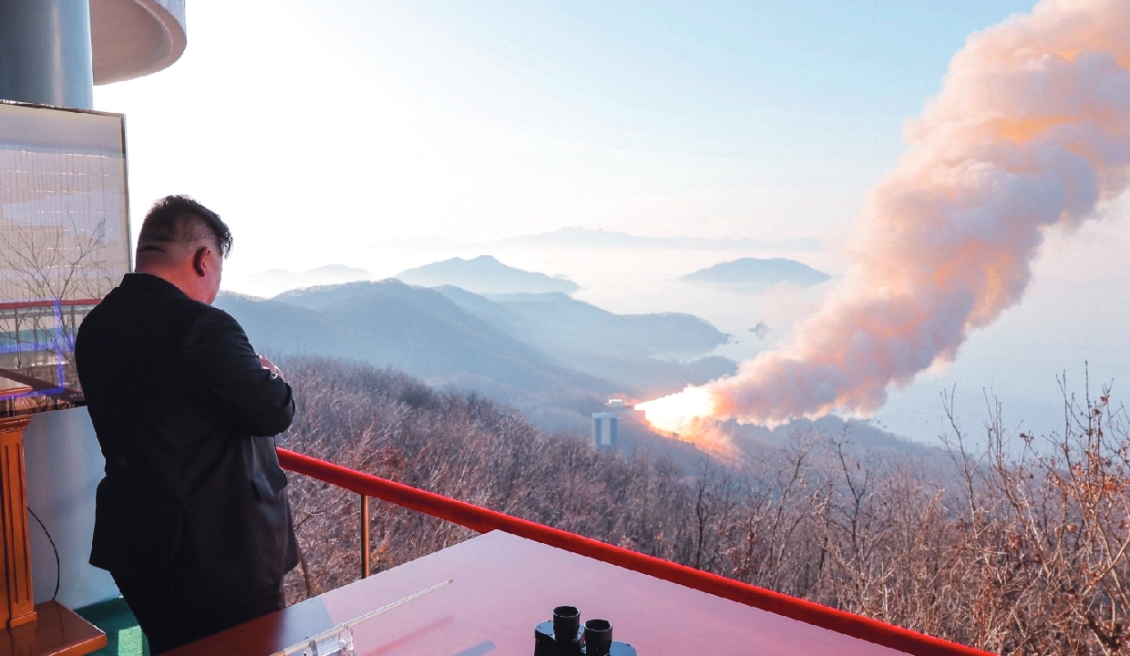 North Korea tests new missile engine