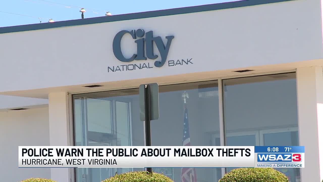 Hurricane police warn about mailbox thefts
