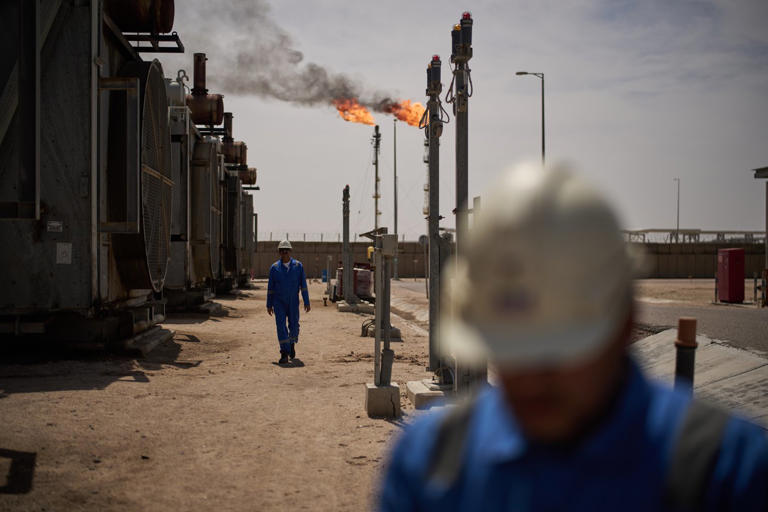 Asian shares decline as oil prices soar amid the war in Iran, echoing ...