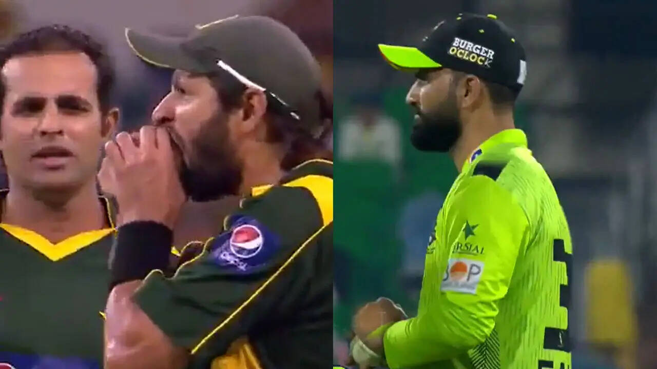 PSL ball-tampering row: Shahid Afridi's ball-biting video goes viral ...