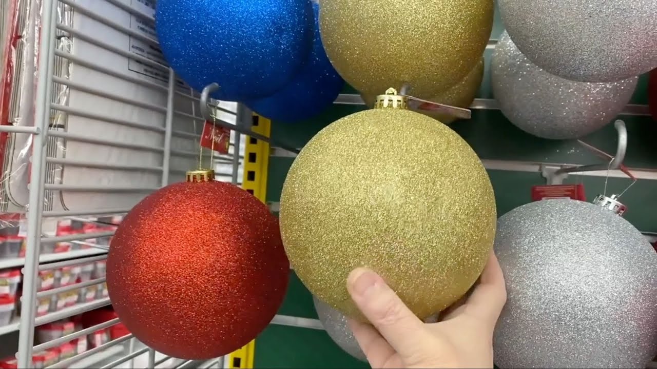 I turned 5 giant Christmas ornaments into this!