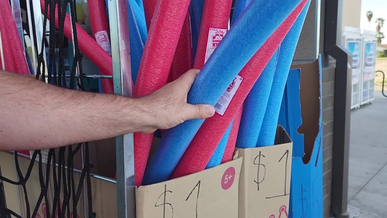 Grab a dollar store pool noodle for this brilliant bedroom idea!