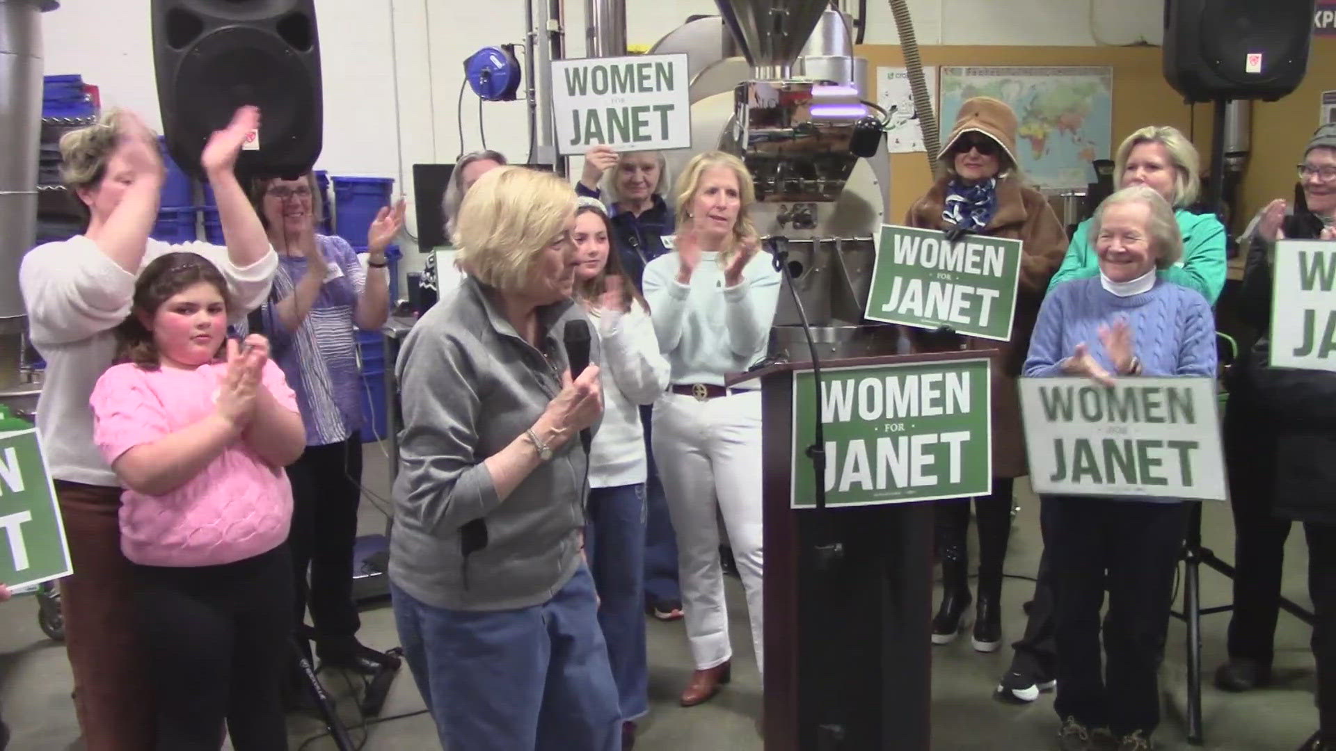 Governor Janet Mills officially kicks off 'Women for Janet' campaign