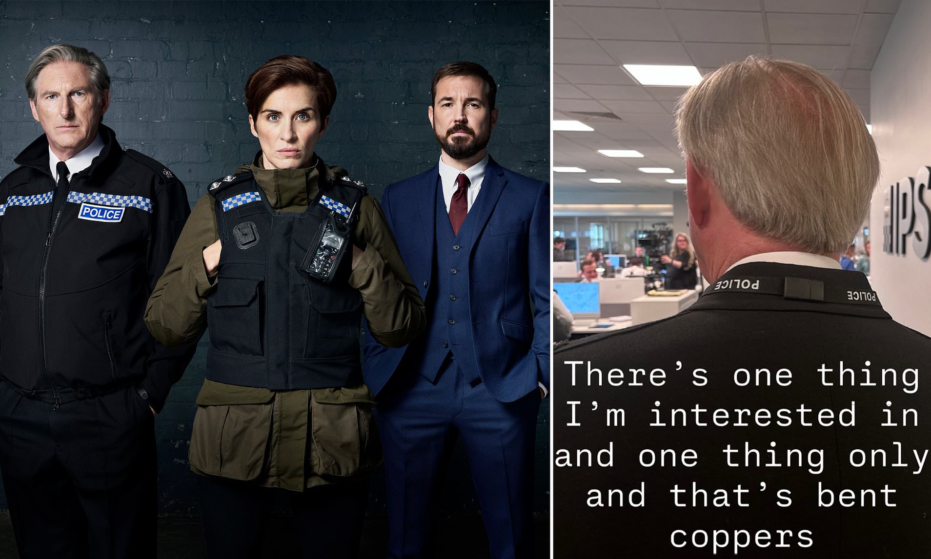 Line of Duty creator Jed Mercurio teases fans with new post from set of ...