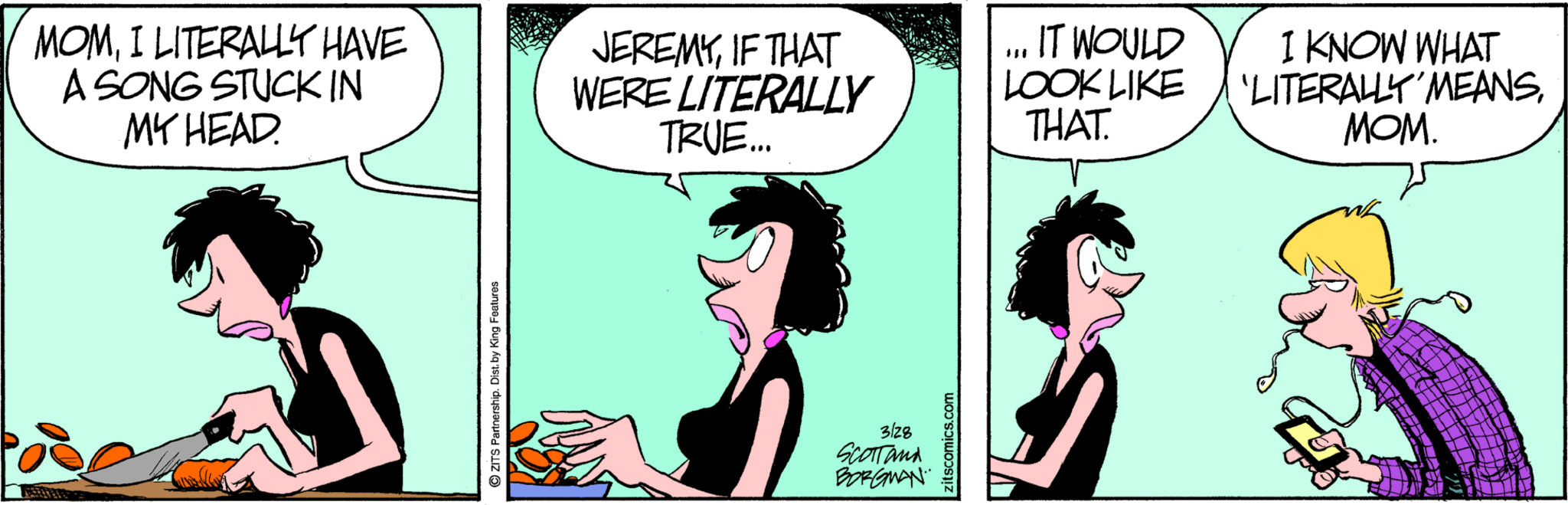 Zits by Jerry Scott and Jim Borgman