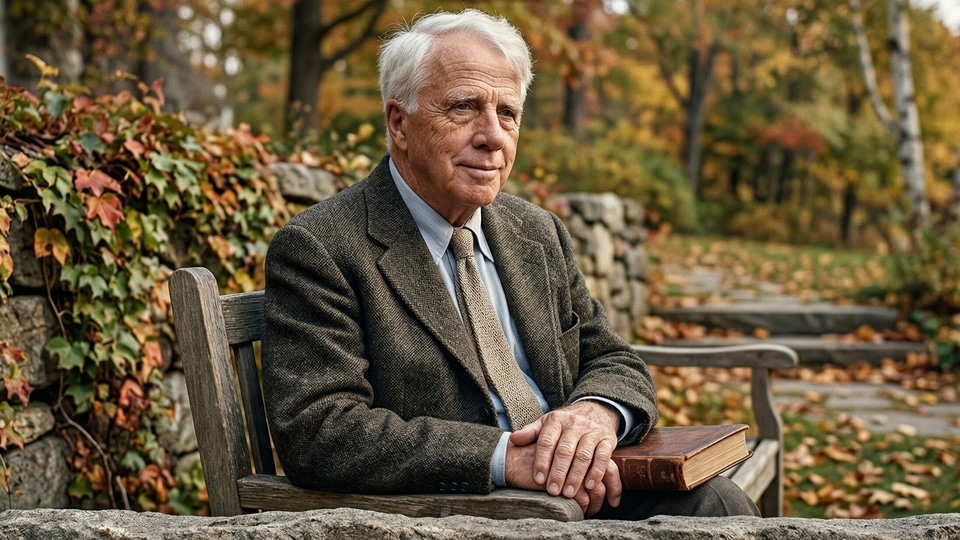 Quote of the day by Robert Frost: 'In three words I can sum up ...