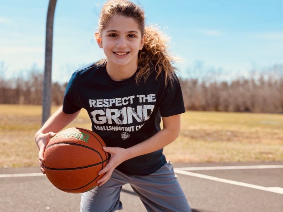 Lambertville girl advances from local hoop shoot to national finals