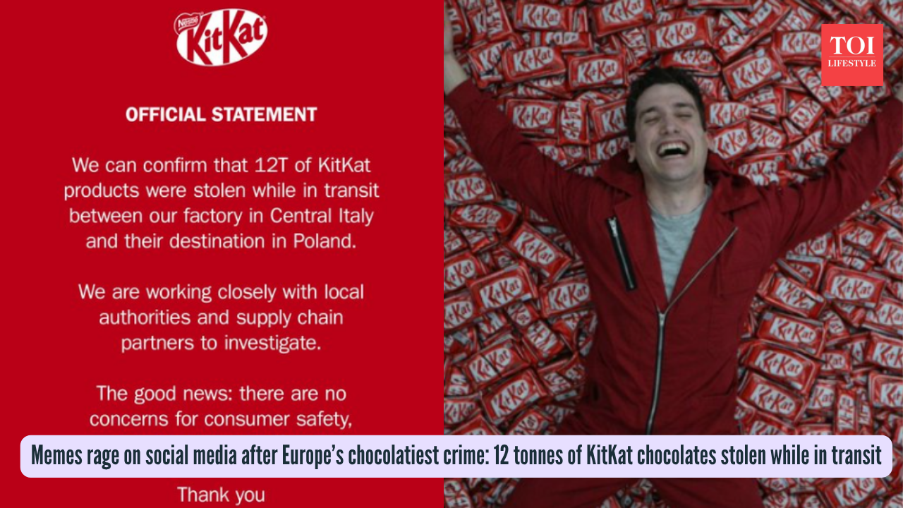 Memes rage on social media after Europe’s chocolatiest crime: 12 tonnes ...