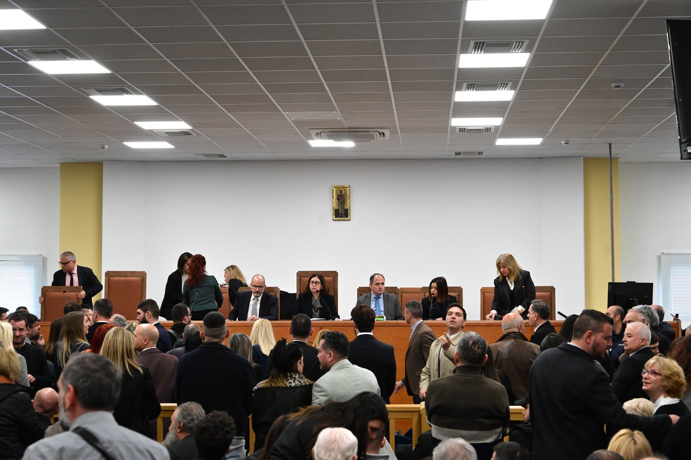 Δίκη Τεμπών: Ενισχύεται η διαδικασία με αυξημένη αστυνομική παρουσία