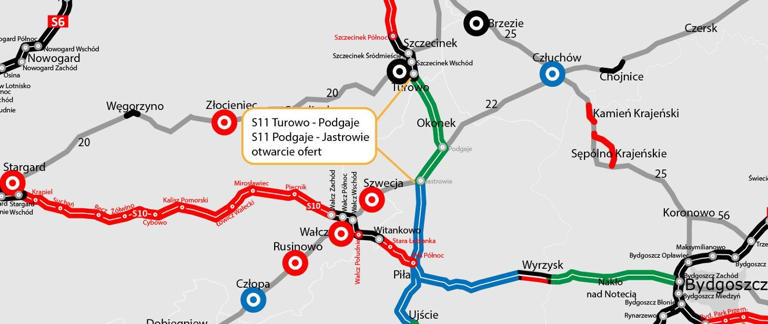 Nowa droga ekspresowa S11 powiększy się o 30 km. GDDKiA podaje datę
