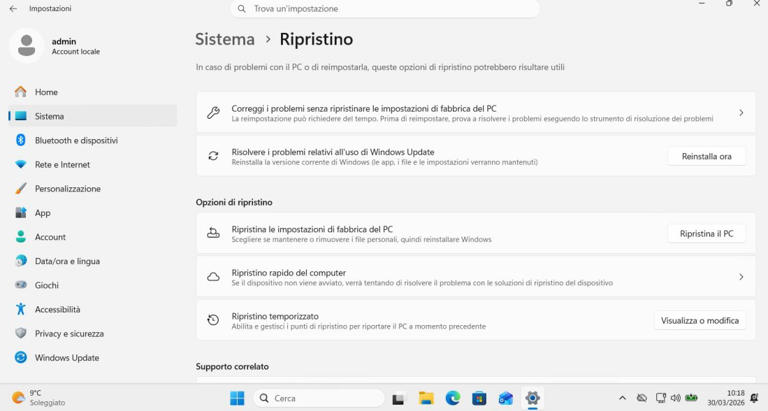 Windows 11: arriva il nuovo ripristino temporizzato che salva PC, app e ...