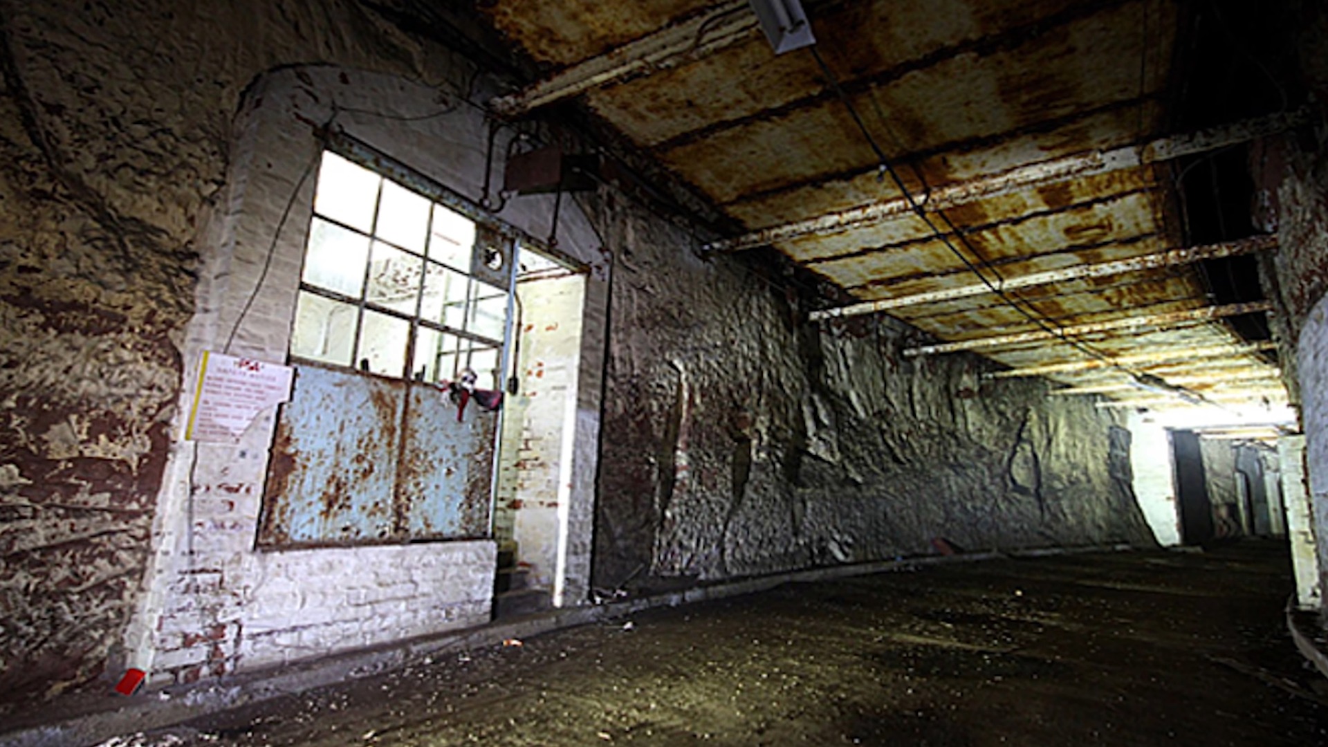 He filmed Britain’s haunted war tunnel - then a face appeared in the dark