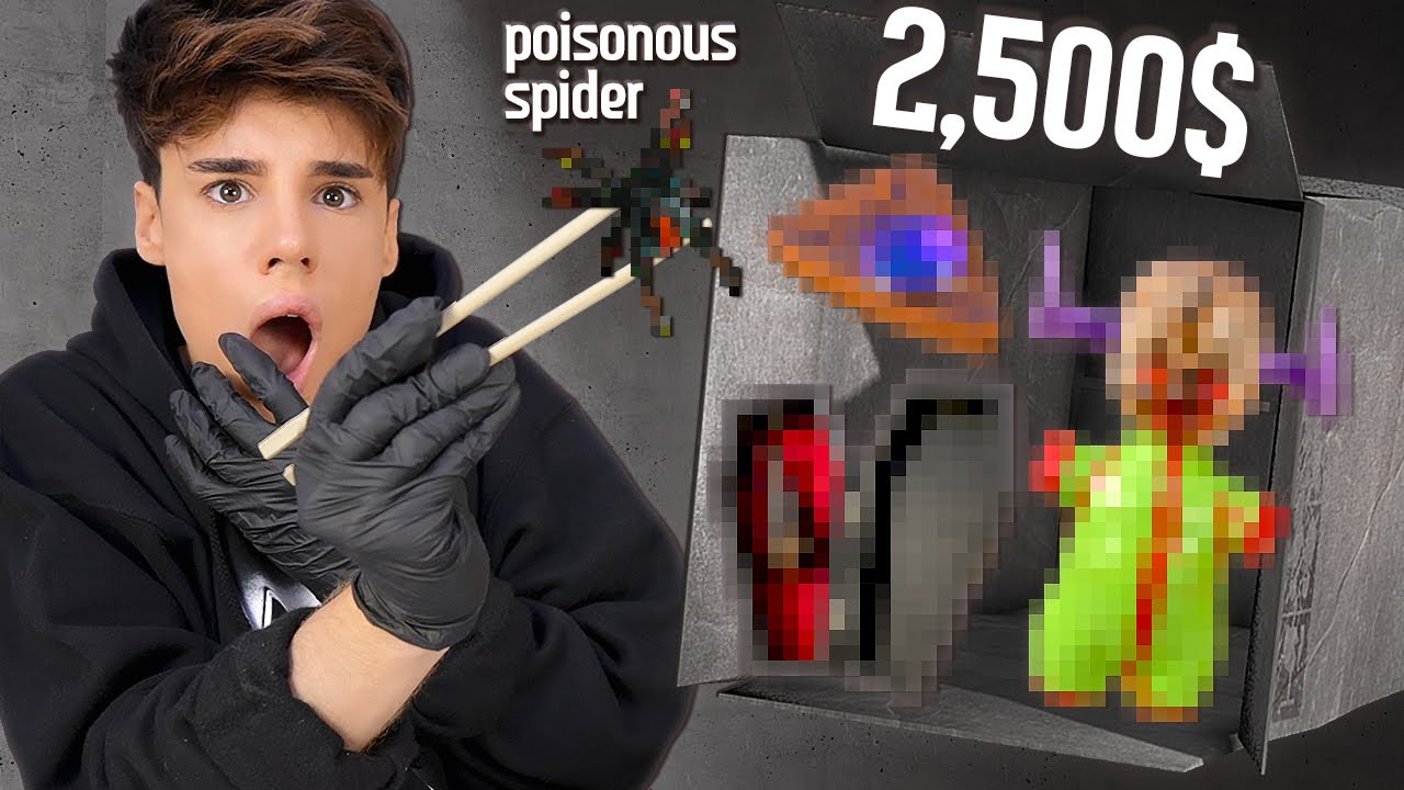 Unboxing creepy twenty five hundred dollar dark web mystery boxes