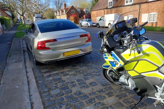 Police catch 'drunk driver overtaking on solid white line'
