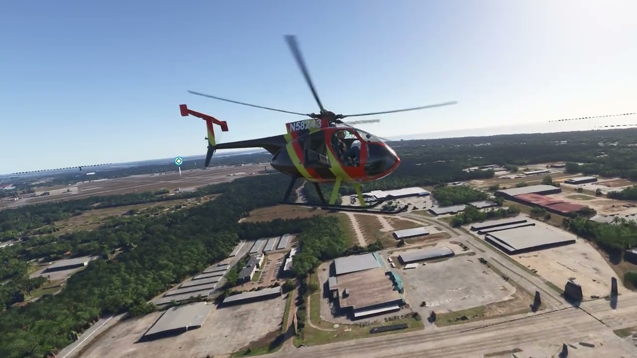 Cowansim MD500! Flying helicopters in MSFS 2024 VR
