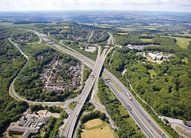 Traffic delays on A229 Blue Bell Hill off M2 junction 3 after crash