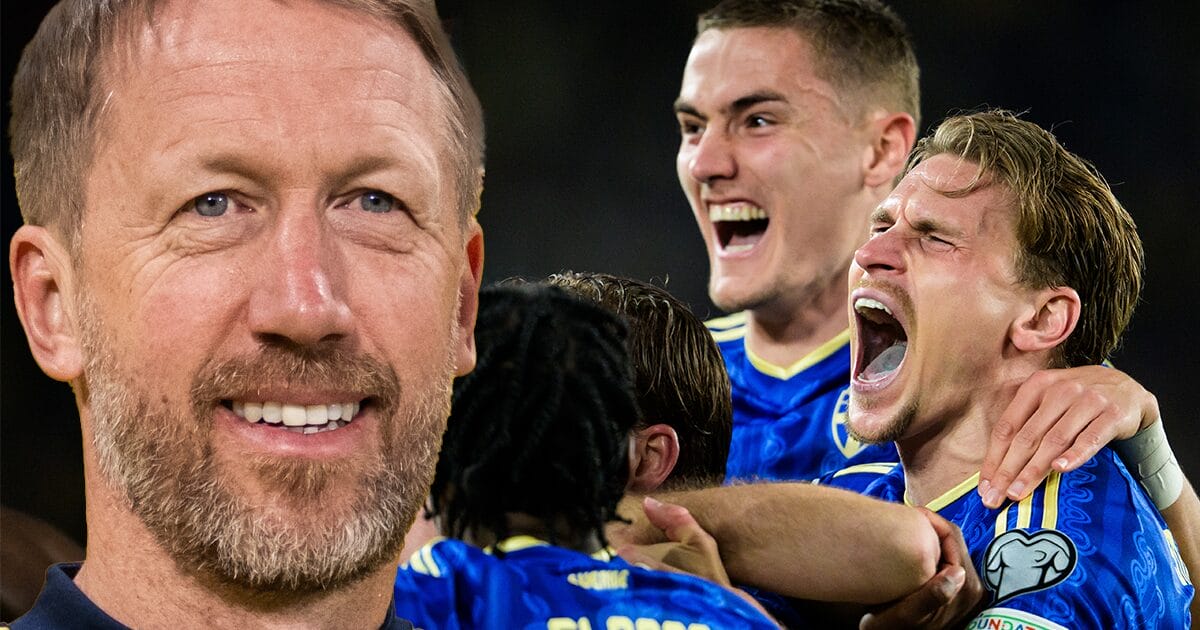Graham Potters vackra gest till herrlandslaget hyllas av spelarna