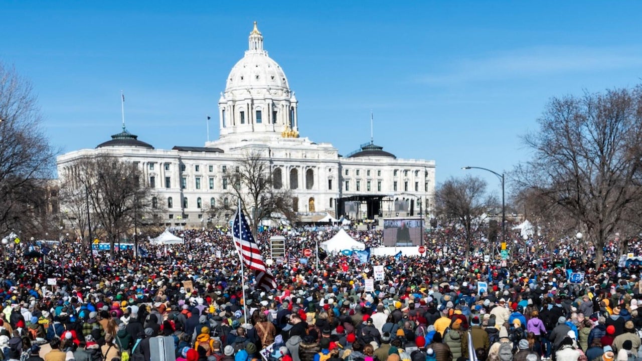 Millions protest Trump administration at "No Kings" rallies
