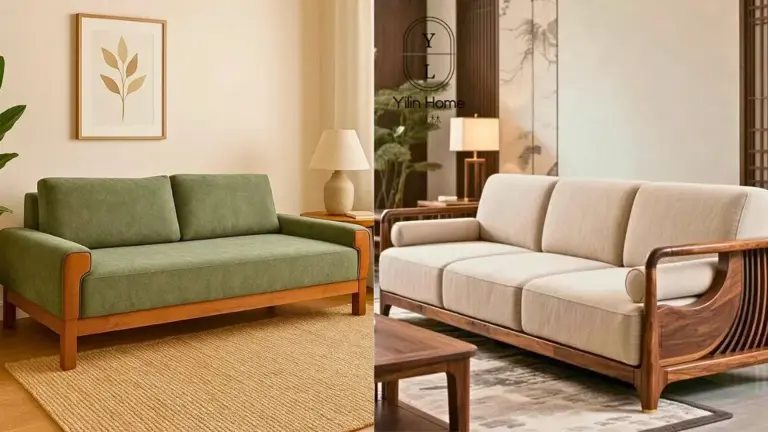 Add timeless elegance to your living room with premium teak wood sofa ...