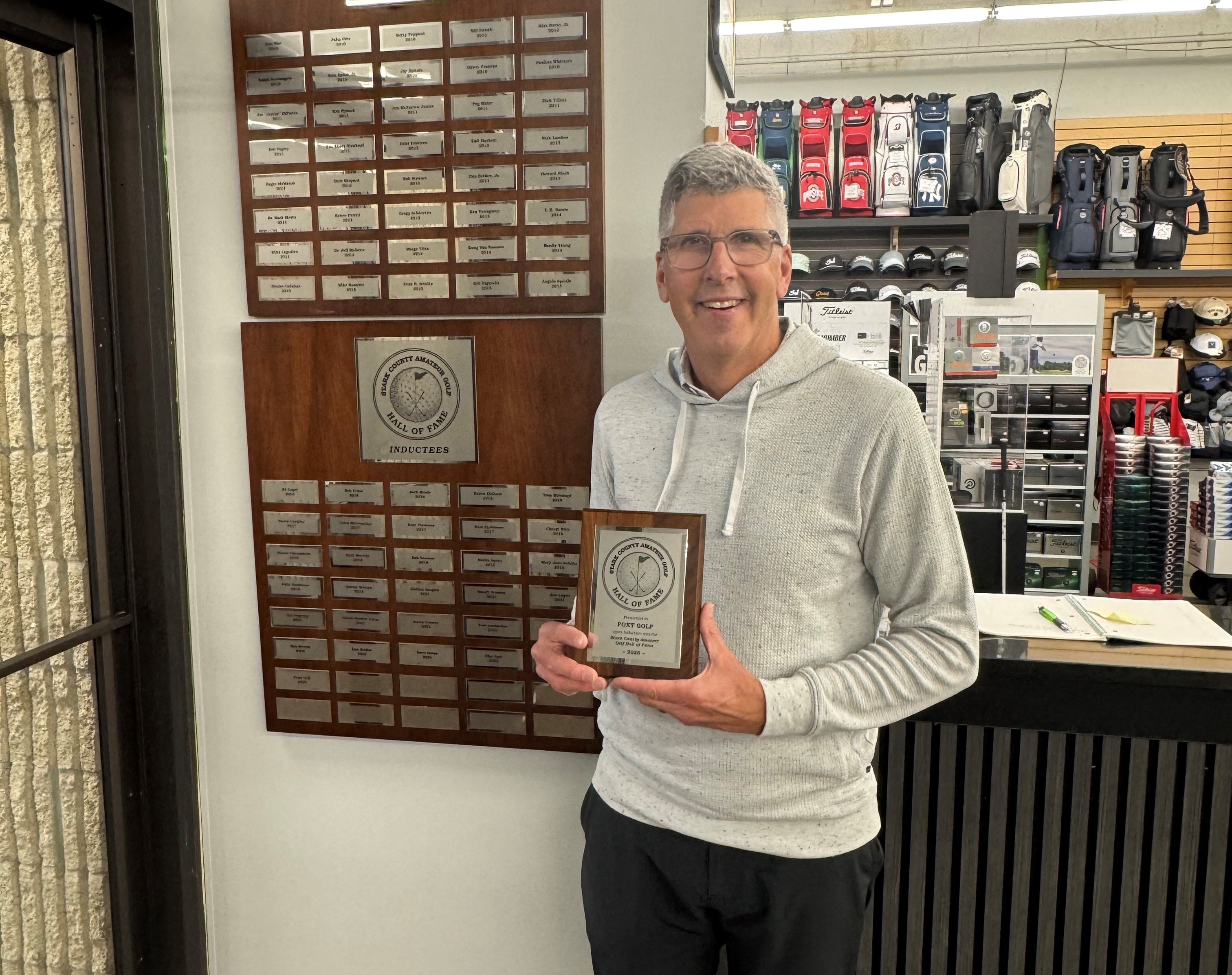 Tony Adcock, Foxy Golf, Ofer Golf enter Stark County Golf Hall of Fame