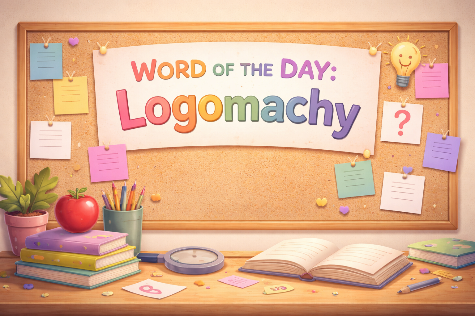 Word of the day: Logomachy