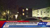 Person rescued from overnight fire in south St. Louis
