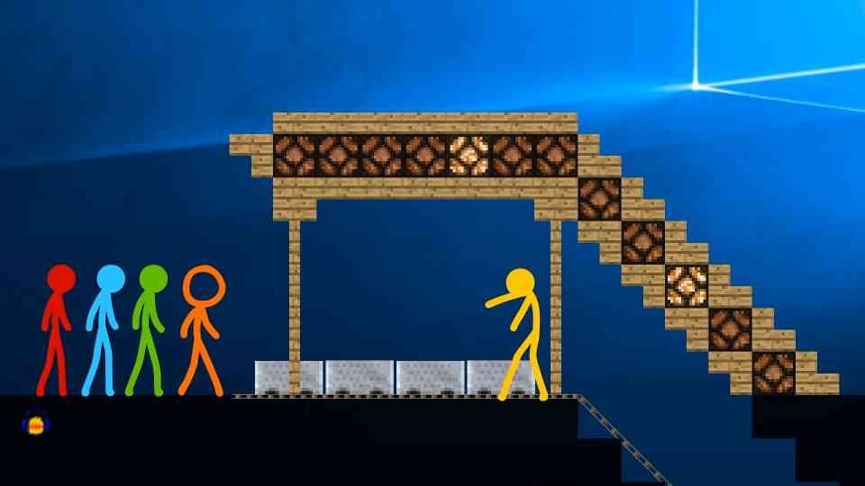 SkyBlock: Roller coaster drop