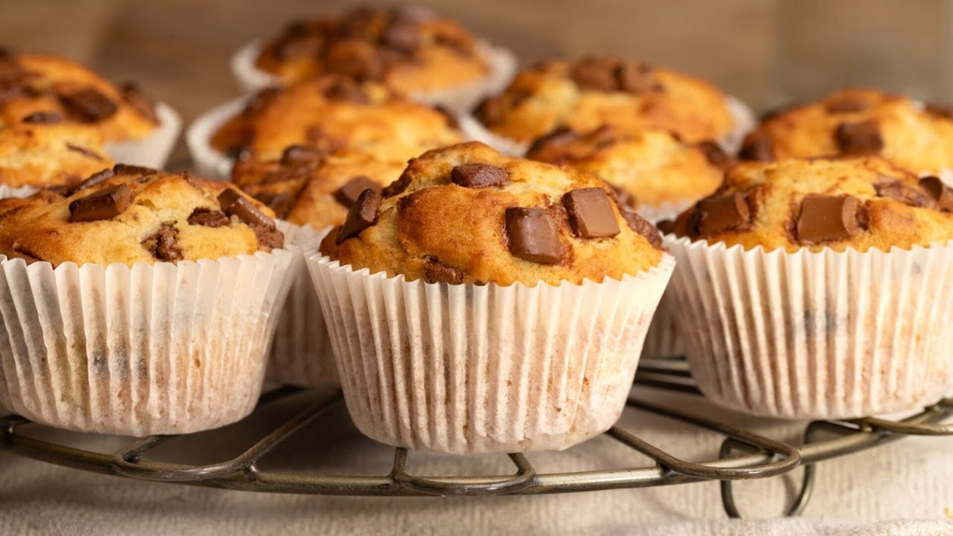 Classic banana chocolate chip muffins recipe