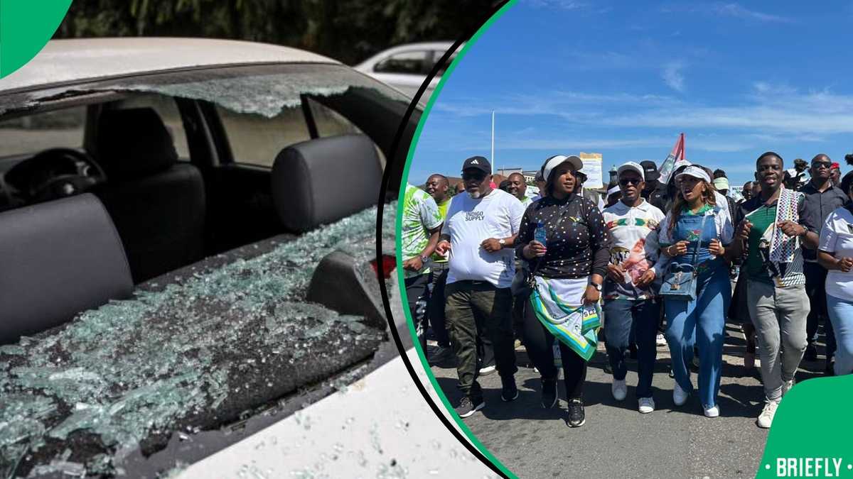 Kugompo protest turns violent as man's car is vandalised, victim left ...