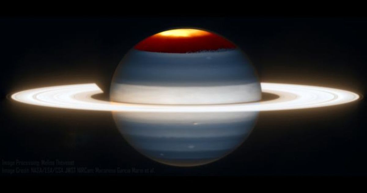 Saturn's auroras are the reason why the planet appears to change its ...