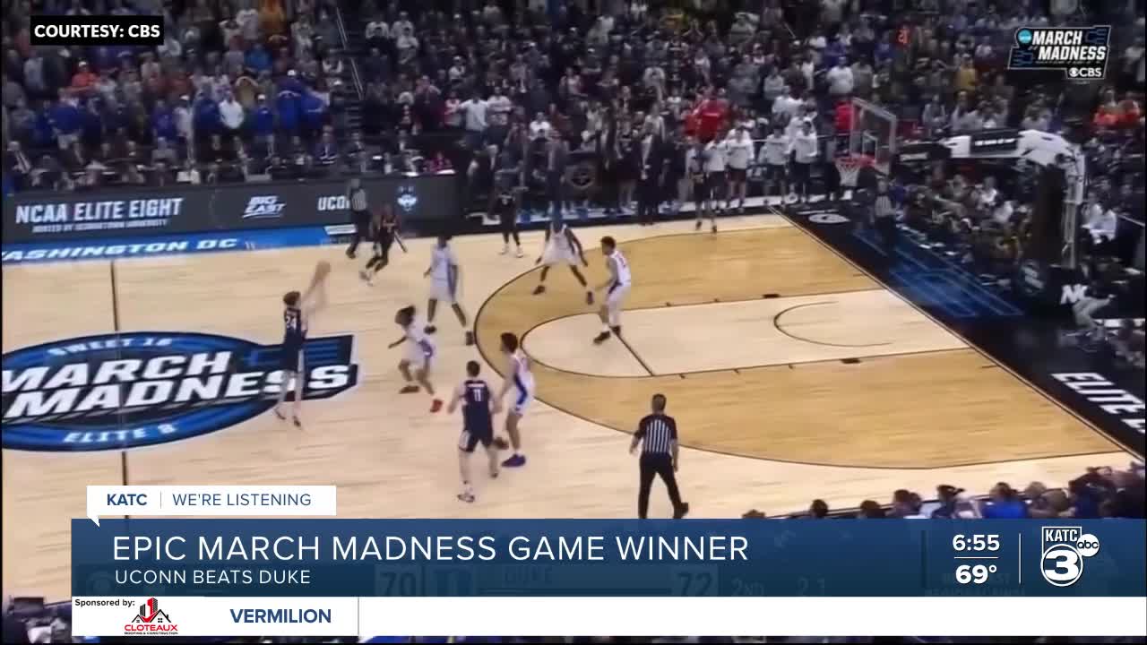 Epic March Madness game-winner