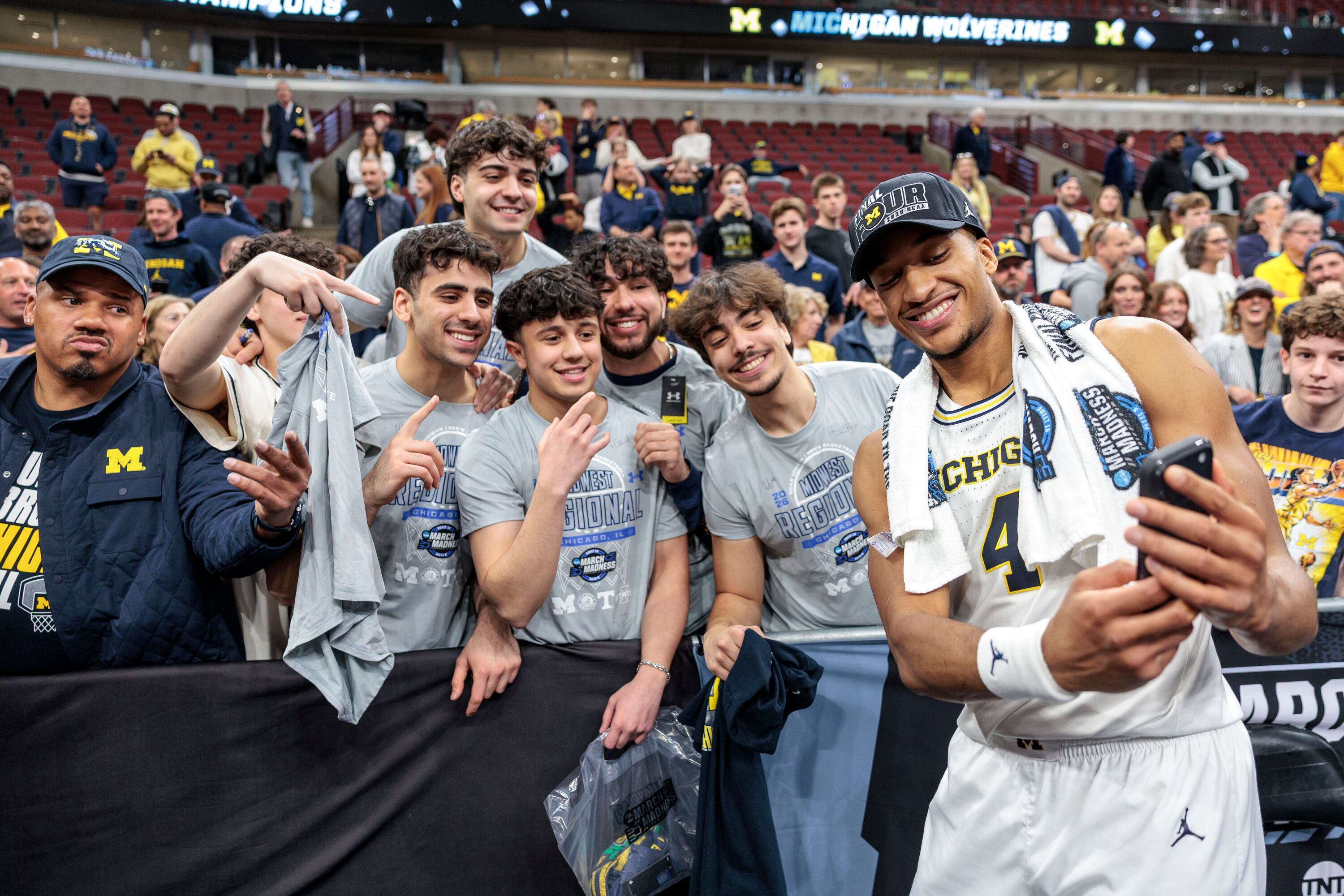 On the court and behind the scenes as Michigan basketball reaches Final ...