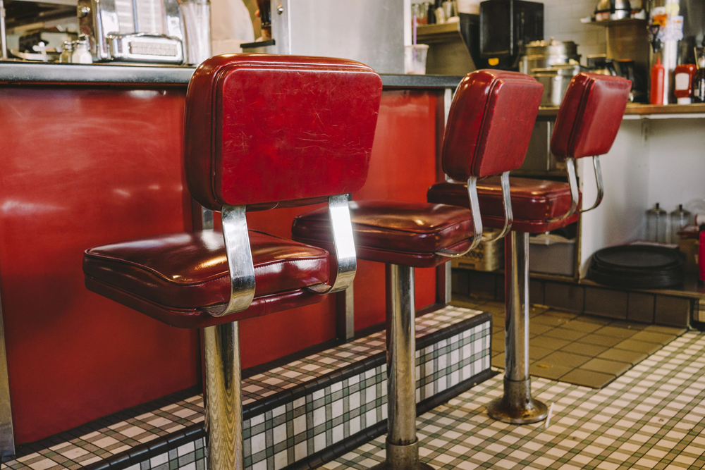 Classic retro diners offering authentic local meals