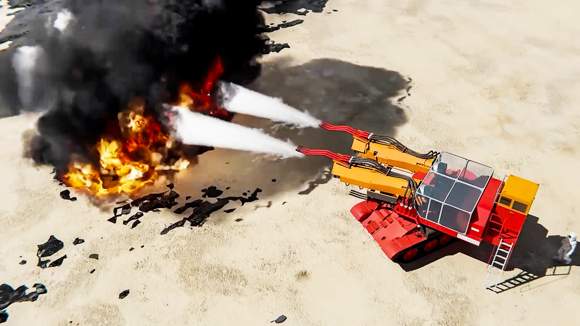 When the Soviets built a firetruck out of a fighter jet - Big Wind