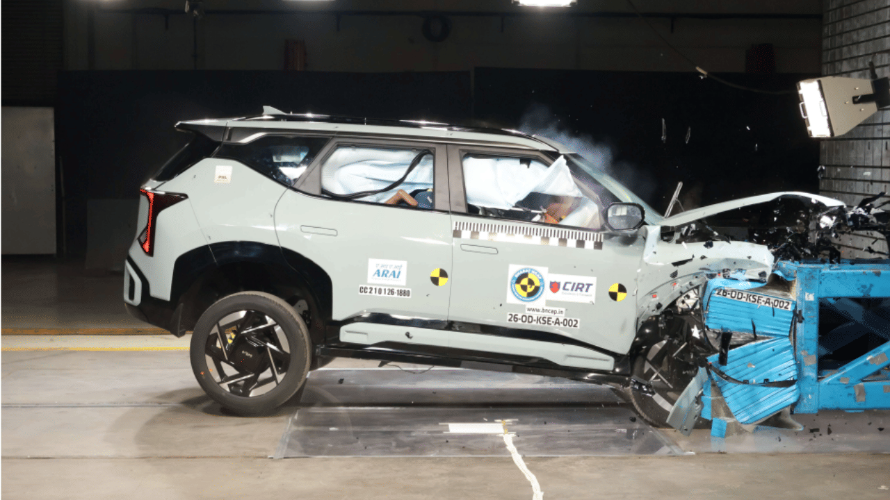 New Kia Seltos pass safety test, scores 5-star Bharat NCAP rating