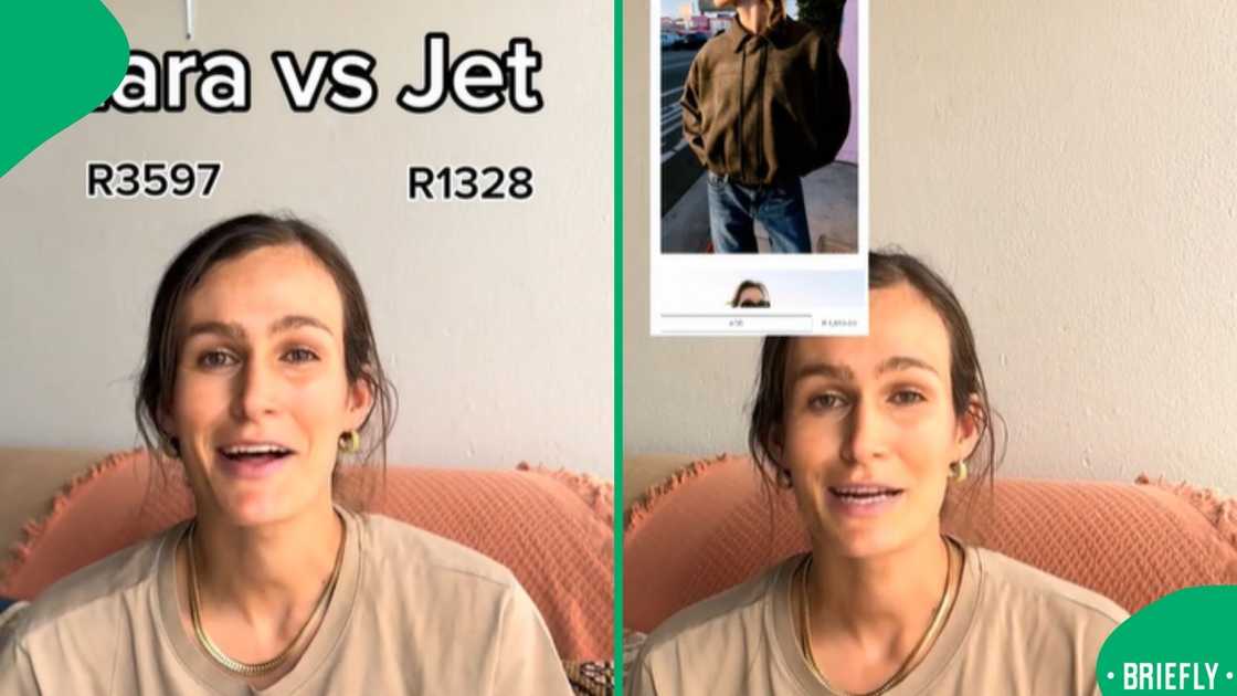 Fashion comparison between Jet and Zara revealed similar jacket styles ...