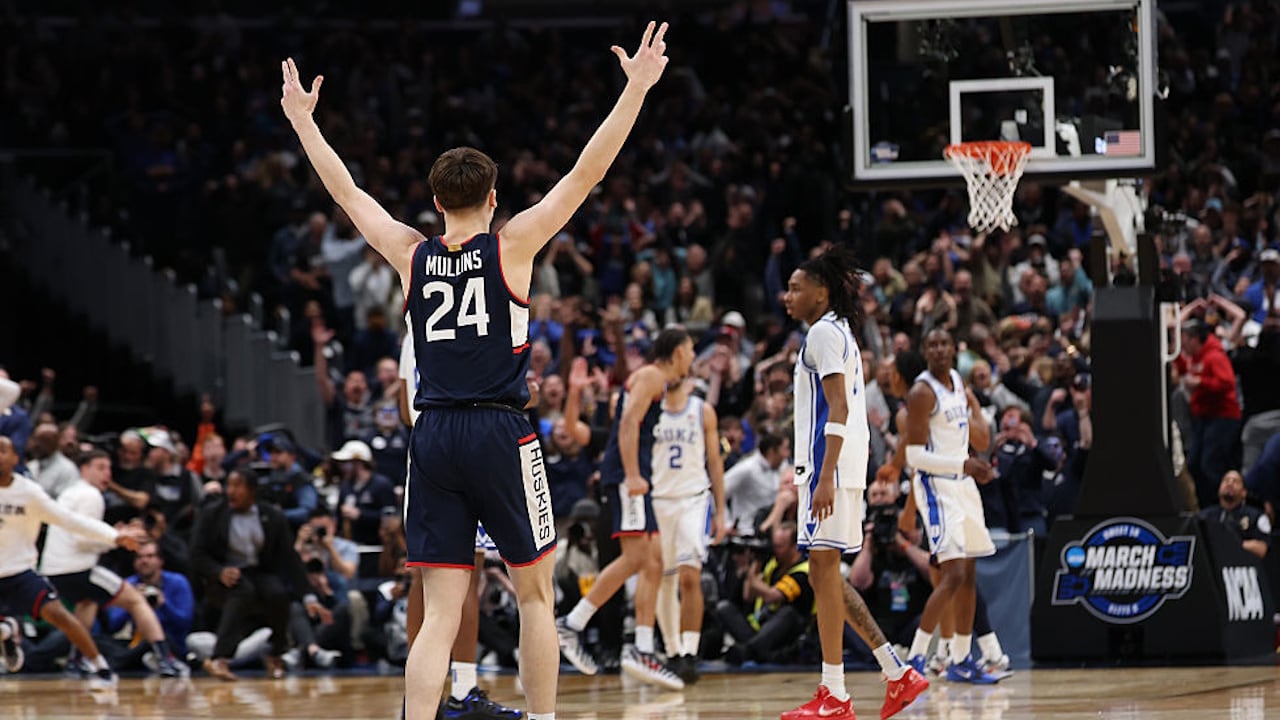 March Madness: UConn reaches Final Four with stunning last-second victory