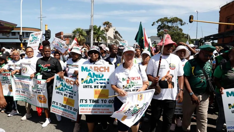 East London protest action amid outrage over Nigerian 'Igbo King ...