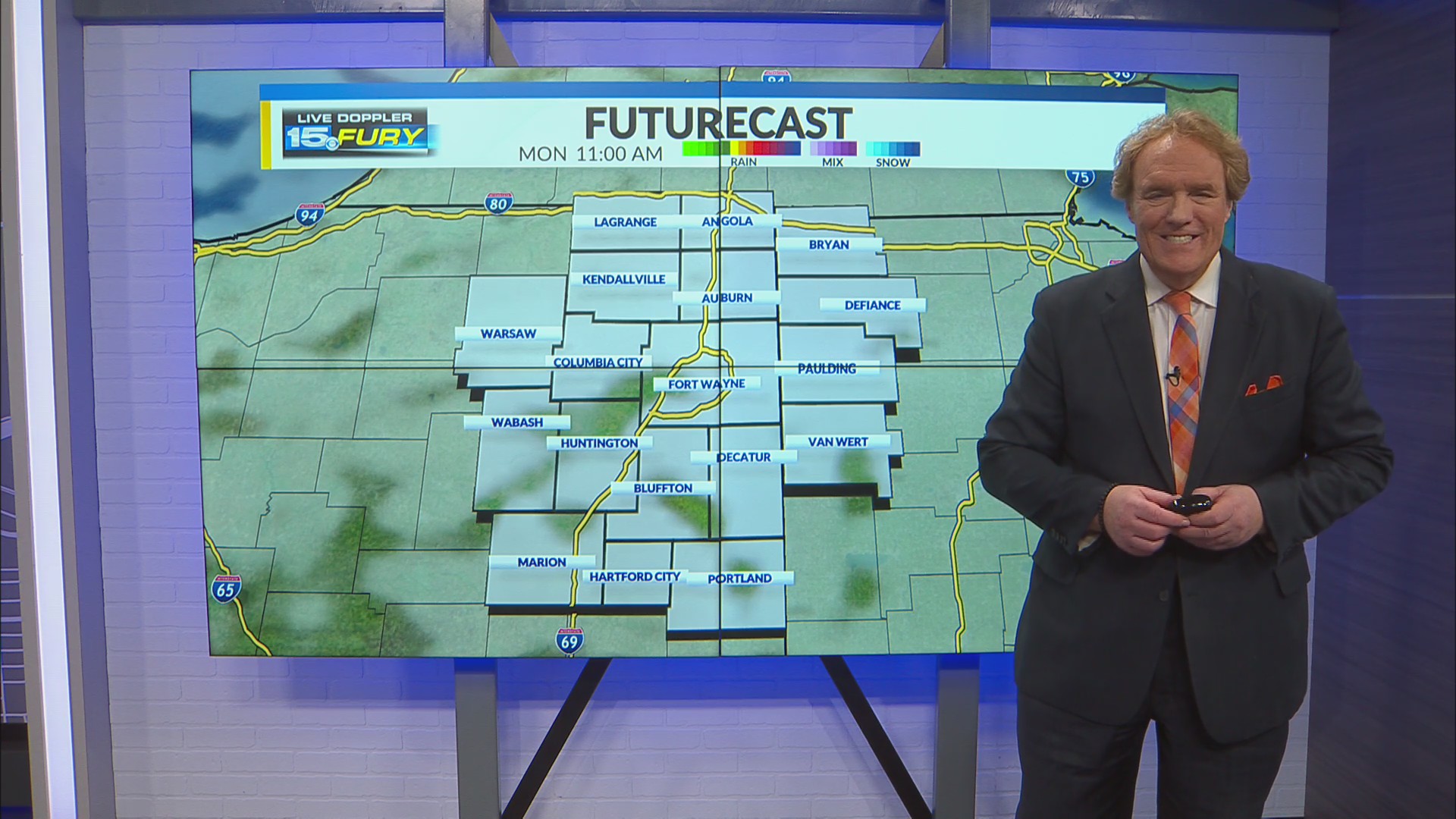 More clouds than sun and very warm temperatures