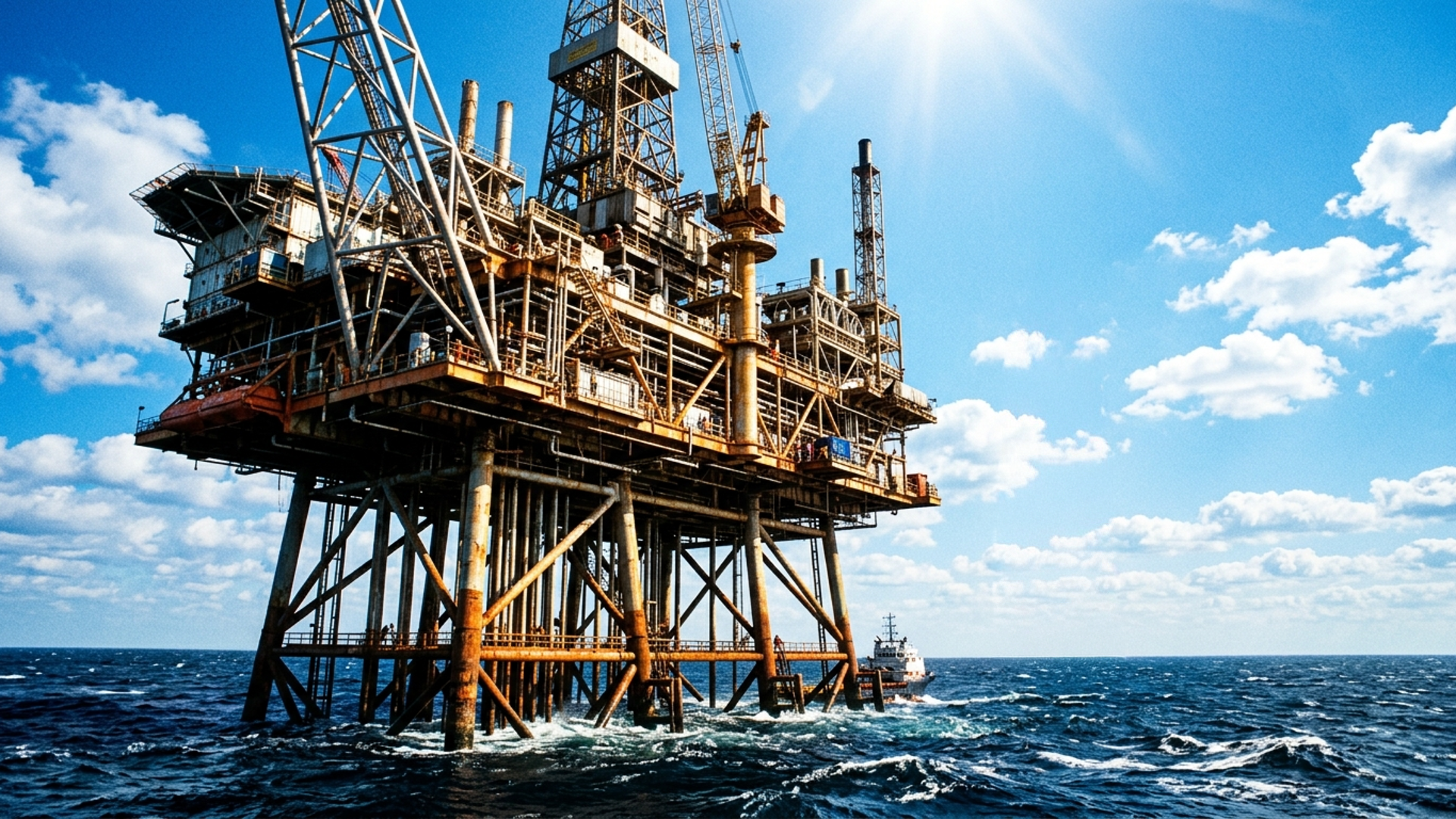 How oil rigs actually work, from steel jackets on the seabed to ...