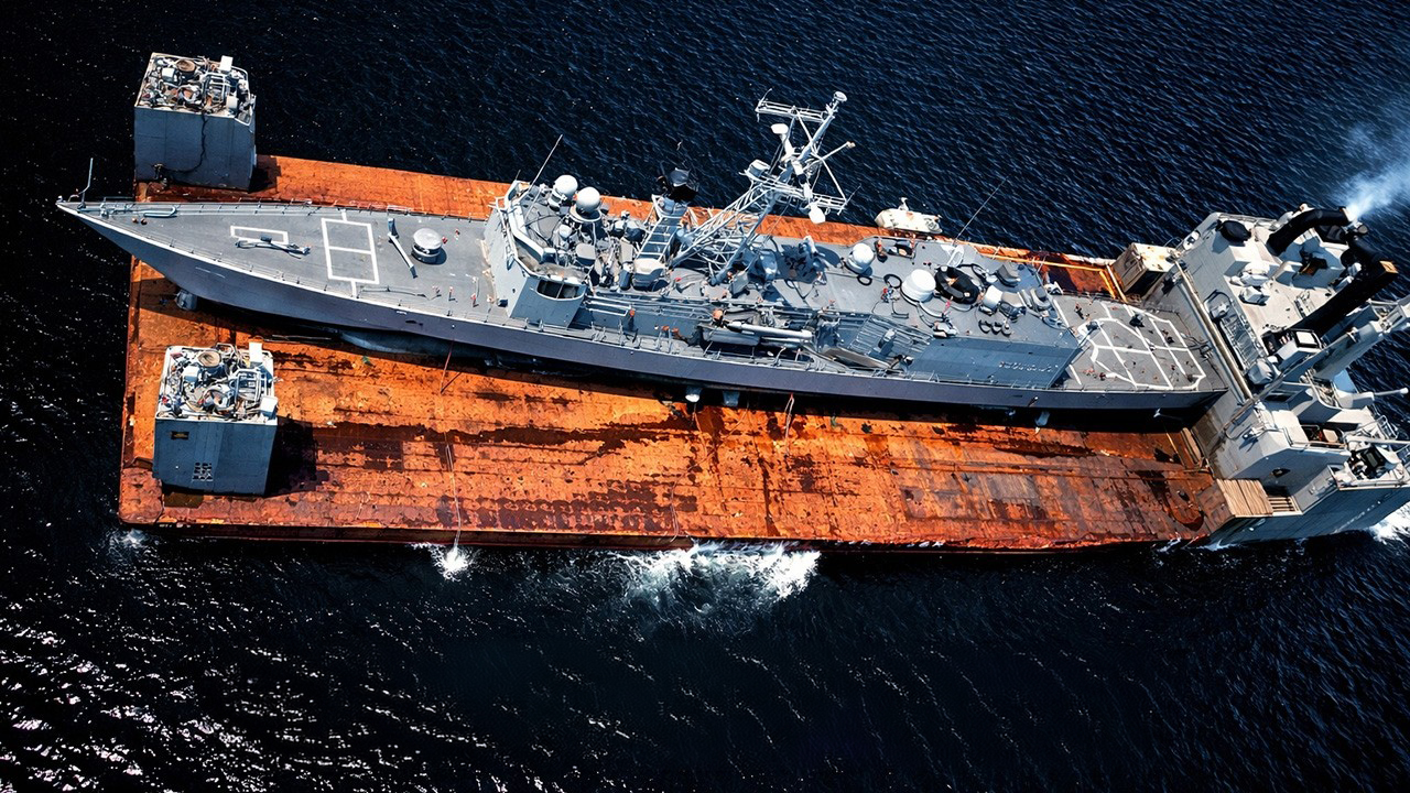 When Iran touched a US warship - big mistake