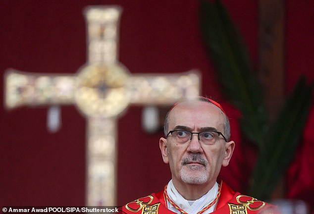 Israeli forces block head of the Catholic Church in Jerusalem from the ...