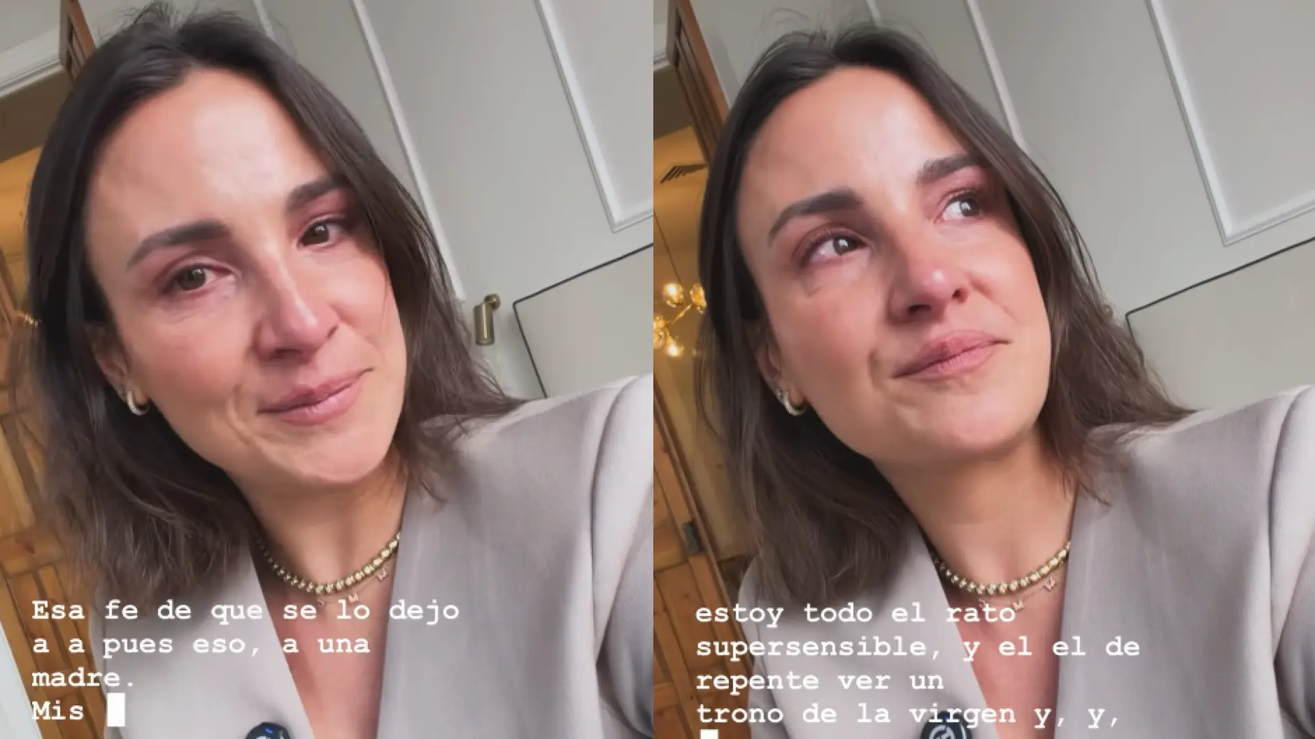 Marta Pombo se emociona con la Semana Santa de Málaga y habla de su fe ...