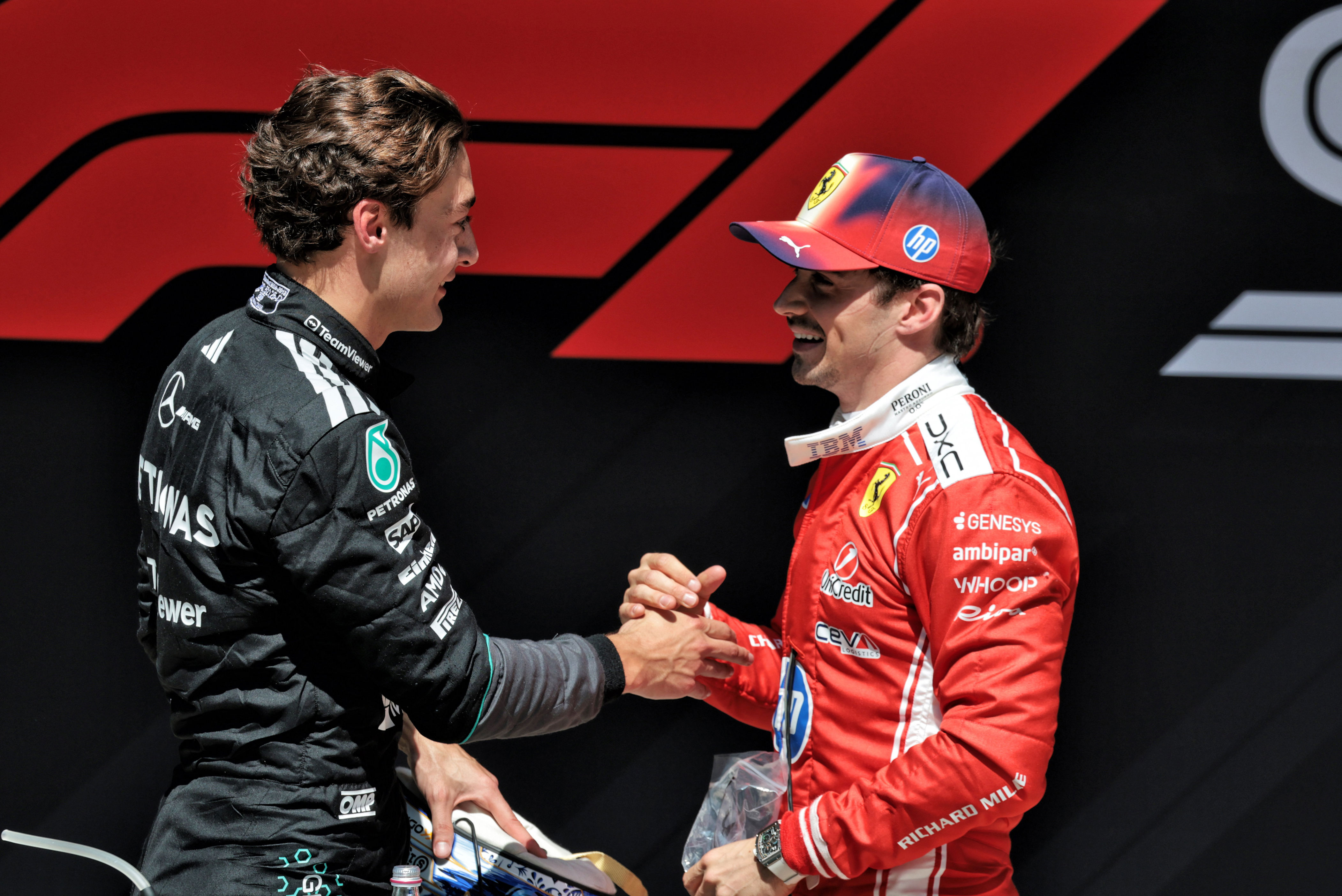 Leclerc legt 'brutaal' trucje Russell bloot