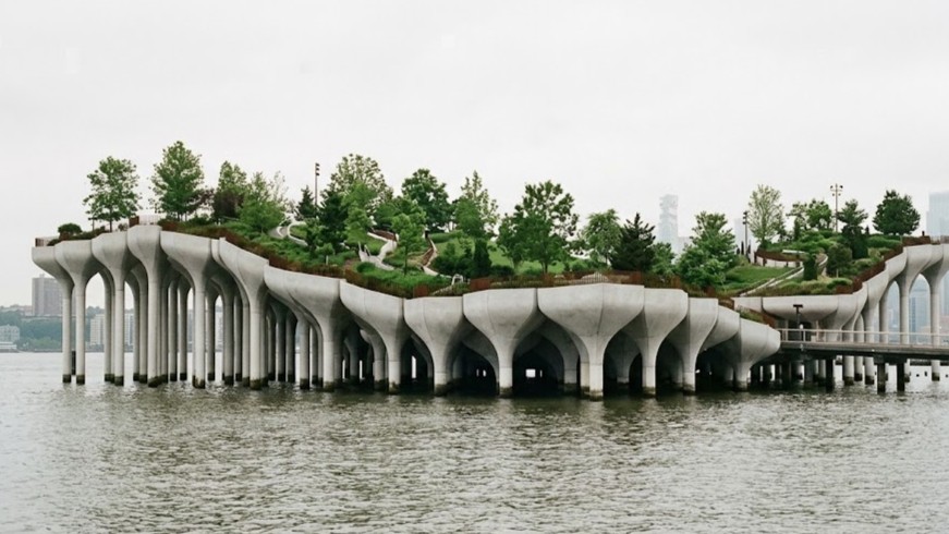 Why New York built a park in the Hudson River